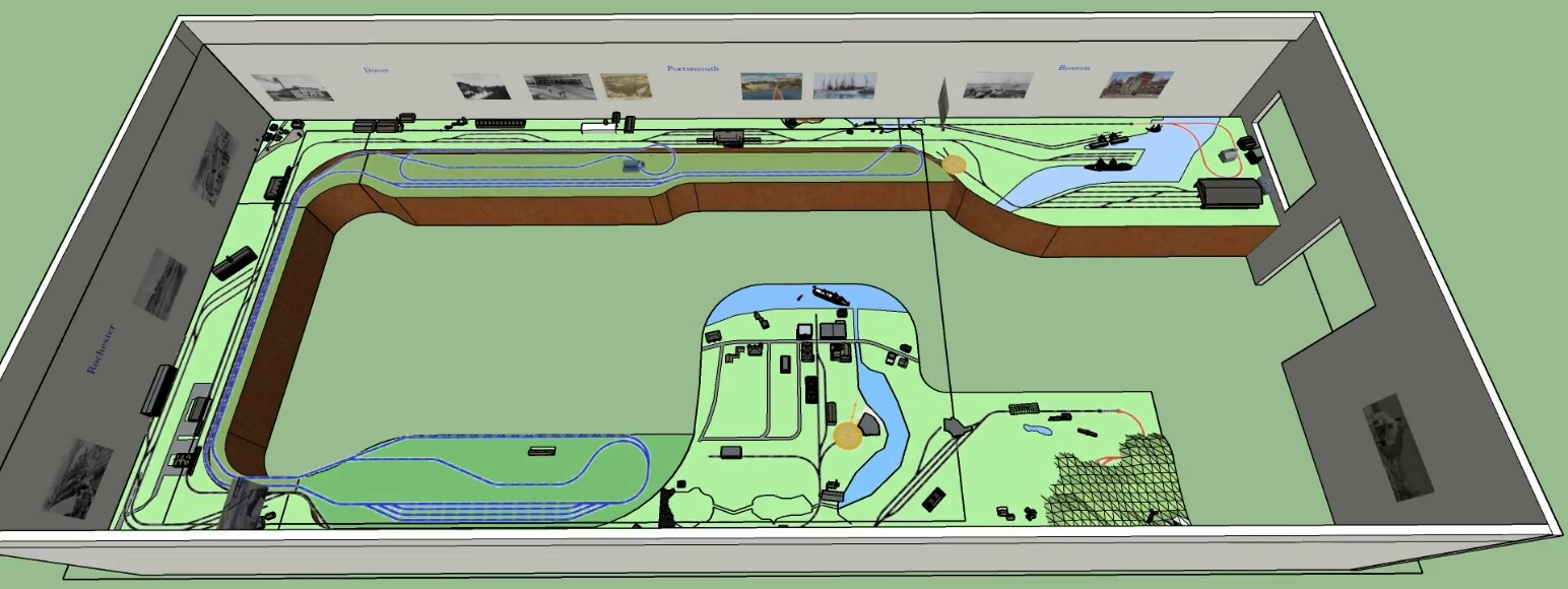 Design – Lakes Region Model Railroad Museum